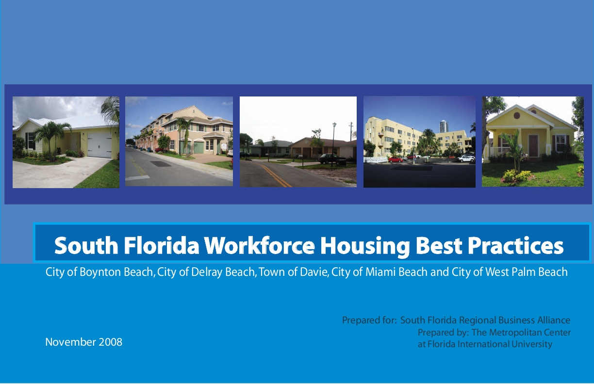 South Florida Workforce Housing Best Practices | icma.org