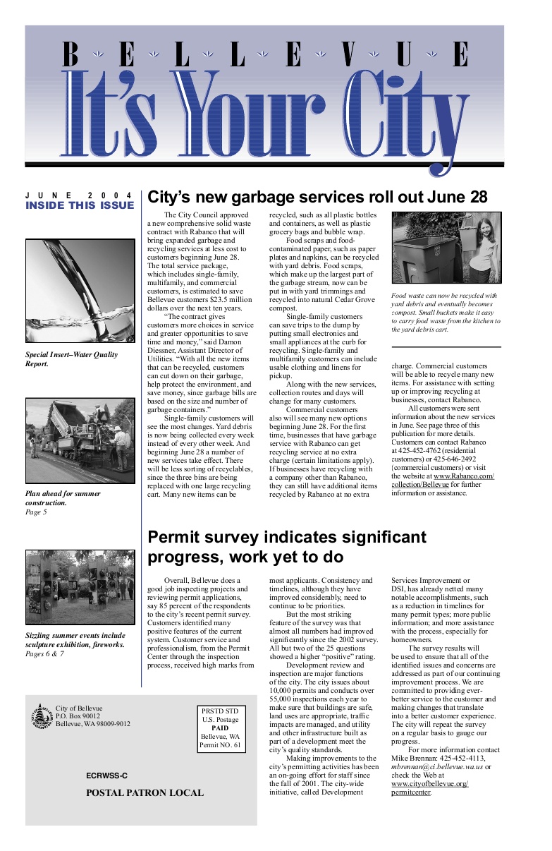 It's Your City Newsletter | icma.org