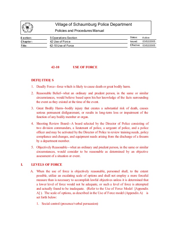 Police Use of Force | icma.org