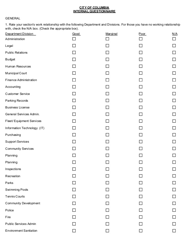 Internal Services Survey | icma.org