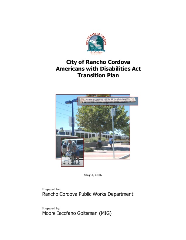 Americans with Disabilities Transition Plan | icma.org