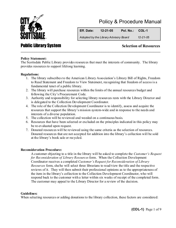 Selection of Resources | icma.org