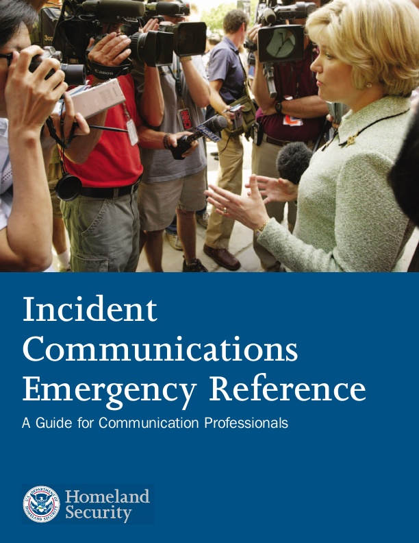 Incident Communications Emergency Reference: A Guide for Communications ...