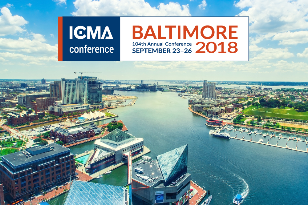 2018 ICMA Conference Focused on Courageous, Resilient, and Smart ...