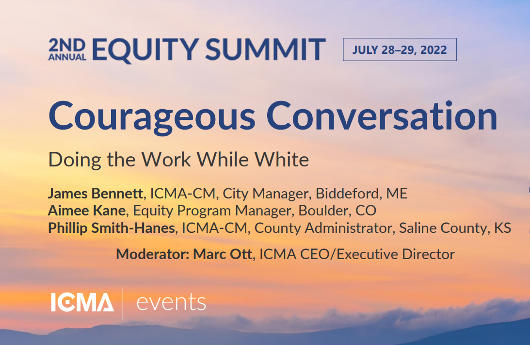 Doing the Work While White | icma.org