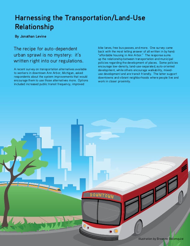 Harnessing the Transportation/Land-Use Relationship | icma.org
