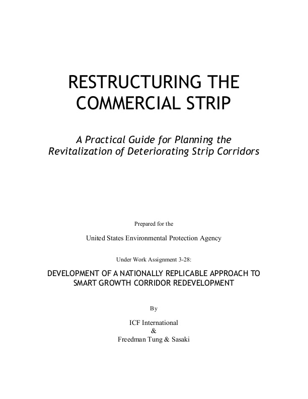 Restructuring the Commercial Strip | icma.org