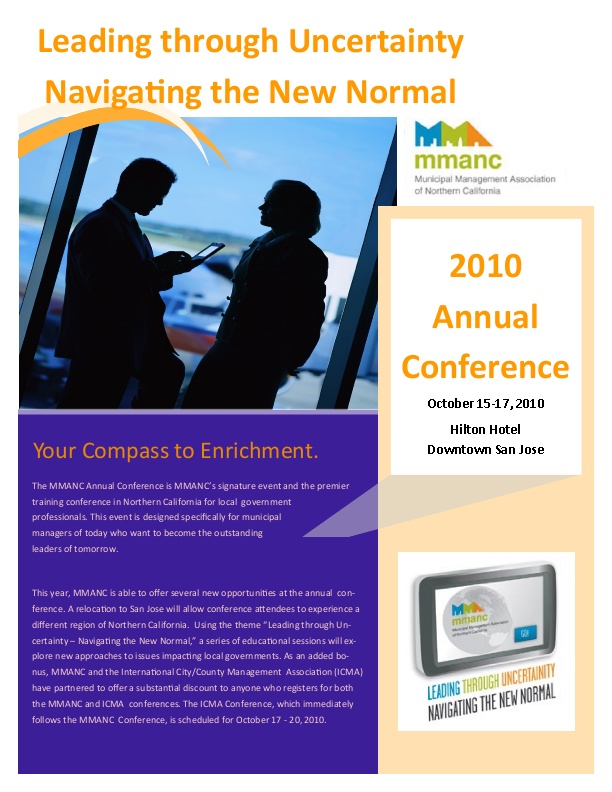 Municipal Management Association of Northern California - 2010 ...