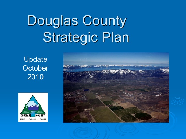Douglas County, Nevada Strategic Plan Update PowerPoint | icma.org