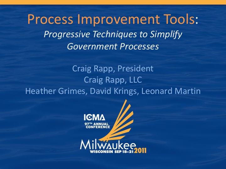 Process Improvement Tools: Progressive Techniques to Simplify ...