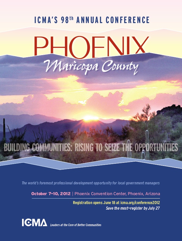 2012 ICMA Annual Conference Preliminary Program | icma.org