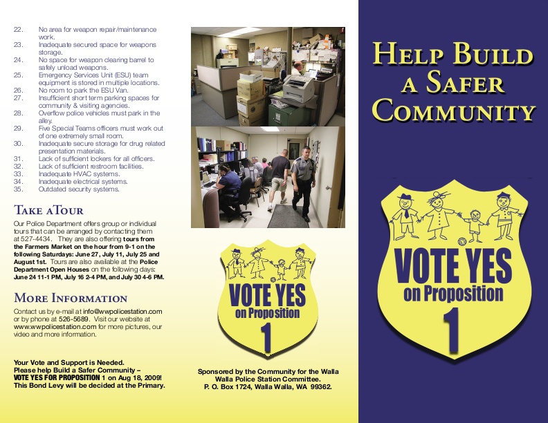 Police Station Voter Brochure | icma.org
