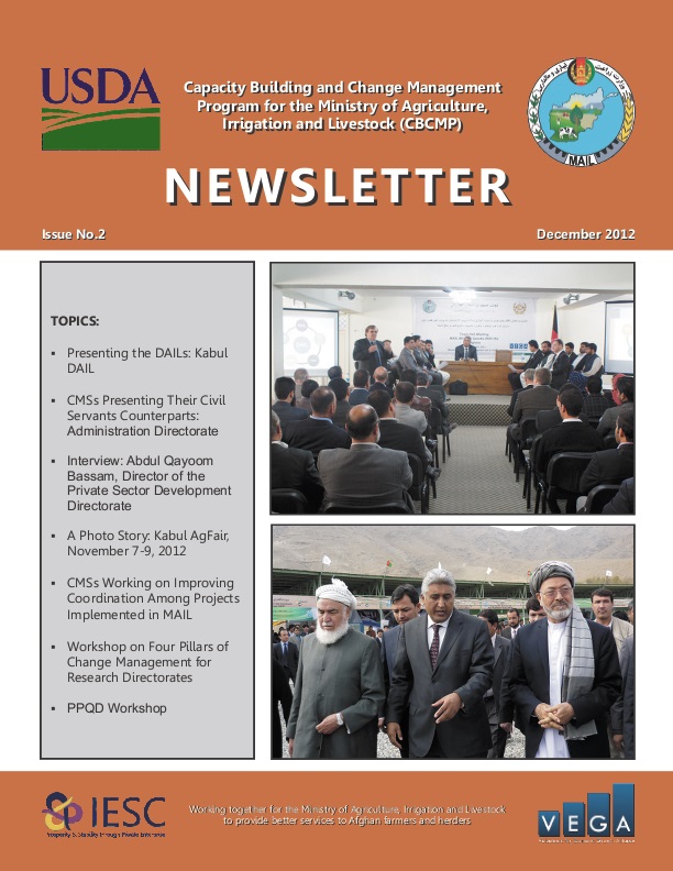 Capacity Building and Change Management Program Newsletter, December ...