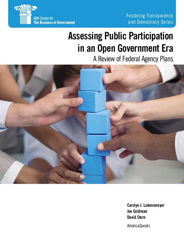 Assessing Public Participation in an Open Government Era | icma.org