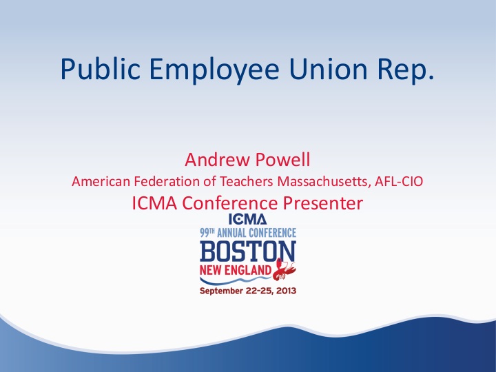 Public Employee Union Rep | icma.org