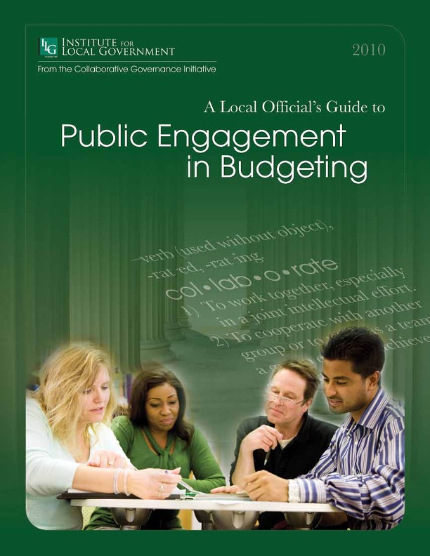 A Local Officials Guide to Public Engagement in Budgeting | icma.org