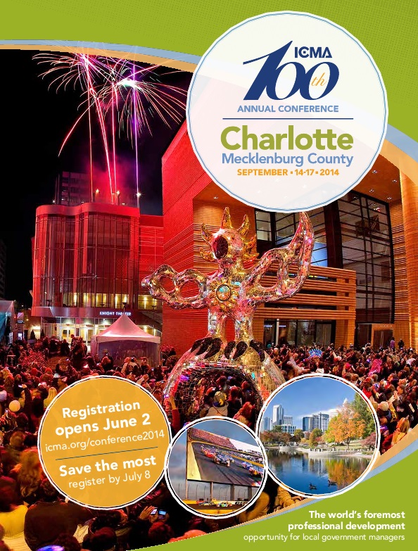 2014 ICMA Annual Conference Preliminary Program | icma.org