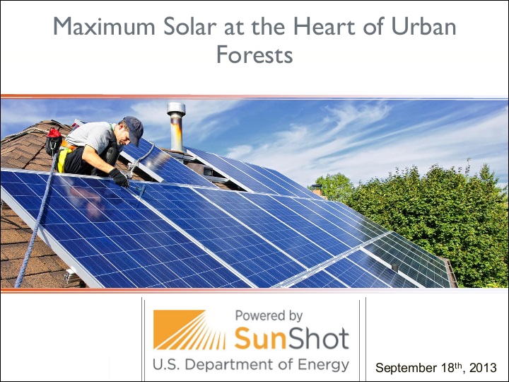 Urban Forestry and Solar PV Systems | icma.org