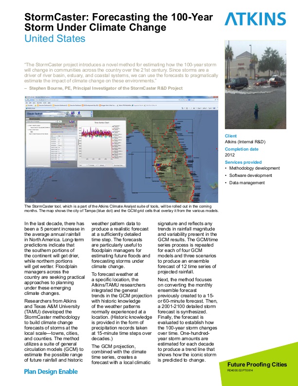 StormCaster: Forecasting the 100-Year Storm Under Climate Change | icma.org