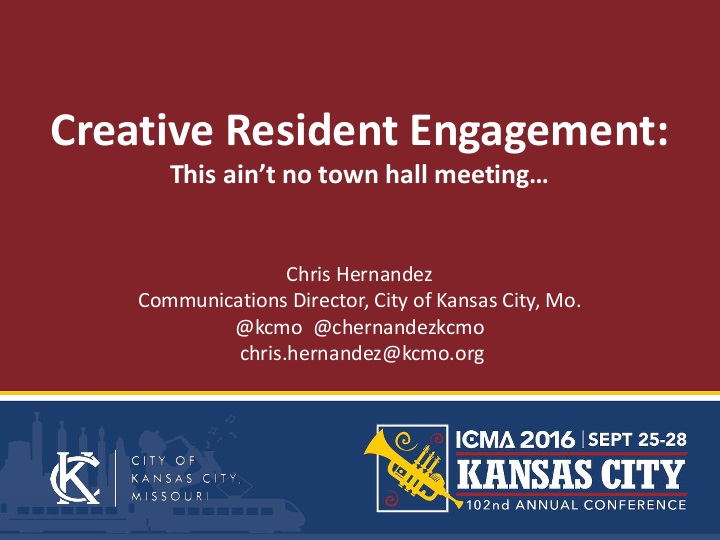 Creative Resident Engagement | icma.org