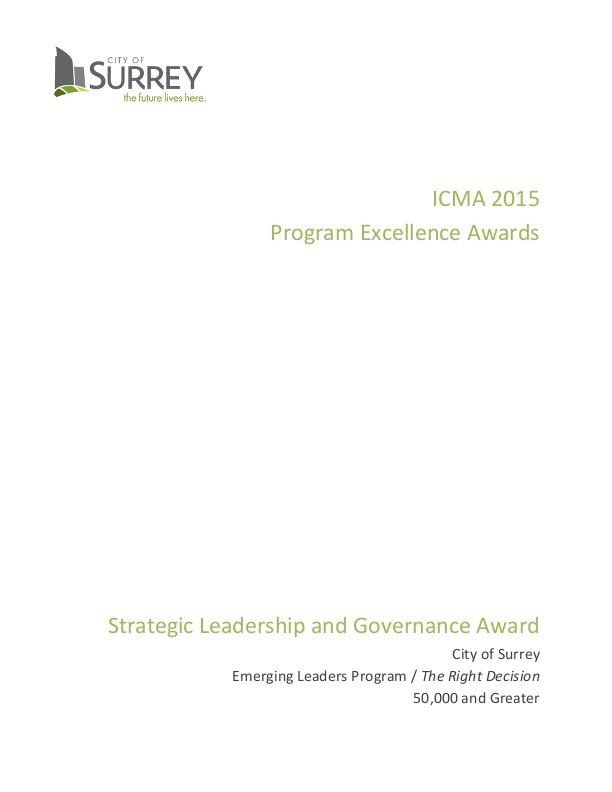 Emerging Leaders Program | icma.org