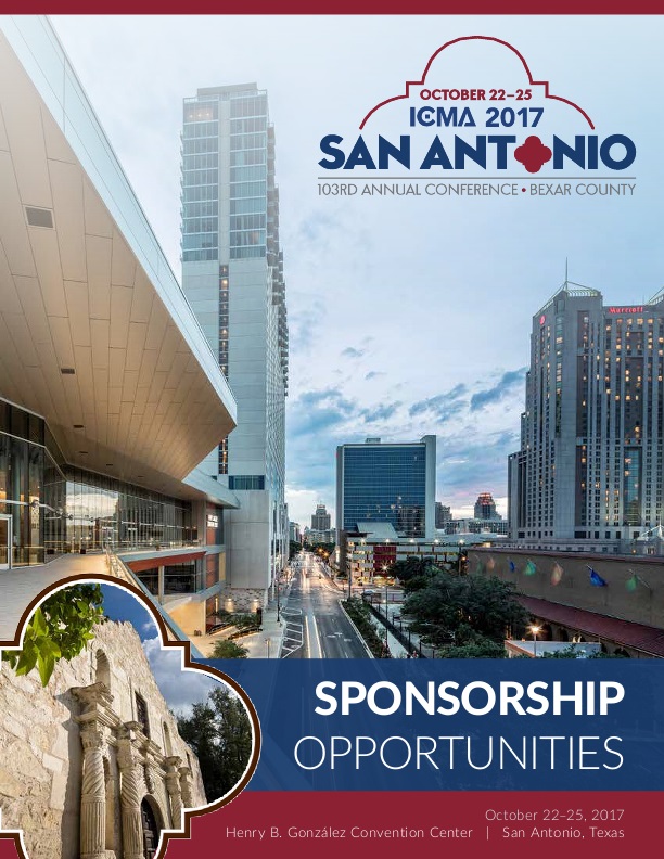 2017 Annual Conference Sponsorship Brochure | icma.org