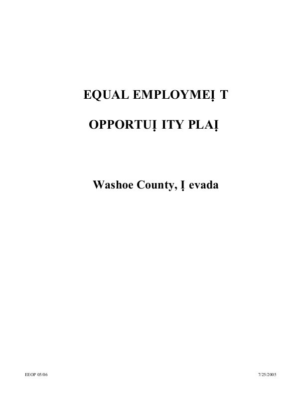 Equal Employment Opportunity Plan | icma.org