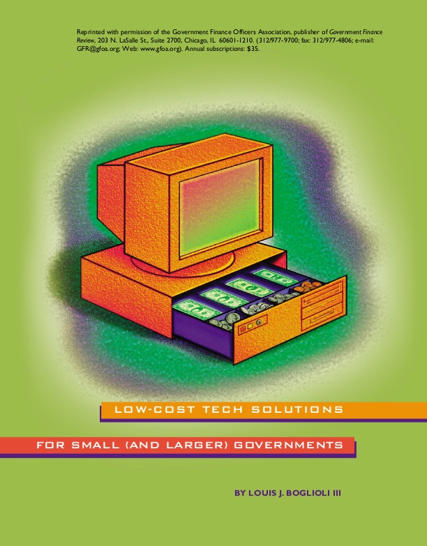 Low-Cost Tech Solutions for Small (and Larger) Governments | icma.org