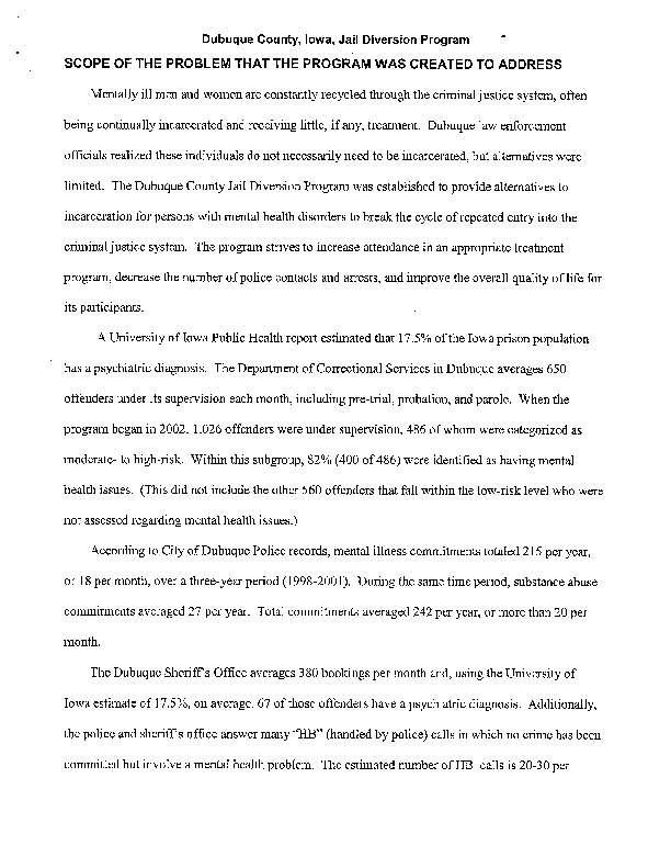 Jail Diversion Program | icma.org