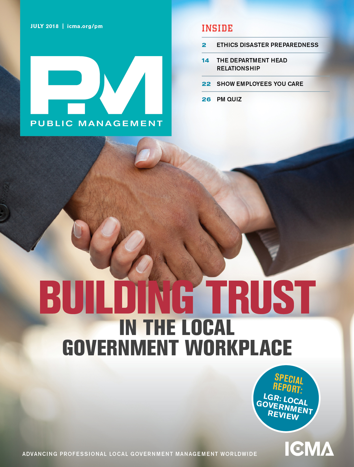 PM Magazine, July 2018 | icma.org